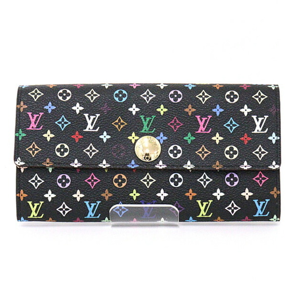Louis Vuitton | Bags | Louis Vuitton Monogram Multicolor Portefeuille ...